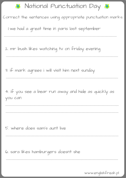 Good Neighbour Day, National American Day & Punctuation Day ...